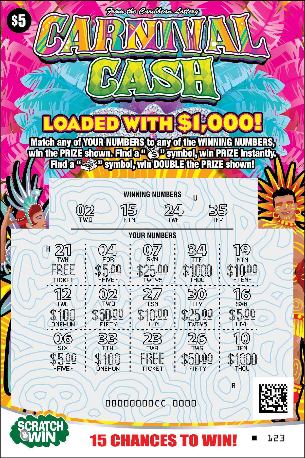 SCRATCH & WIN | The Barbados Lottery