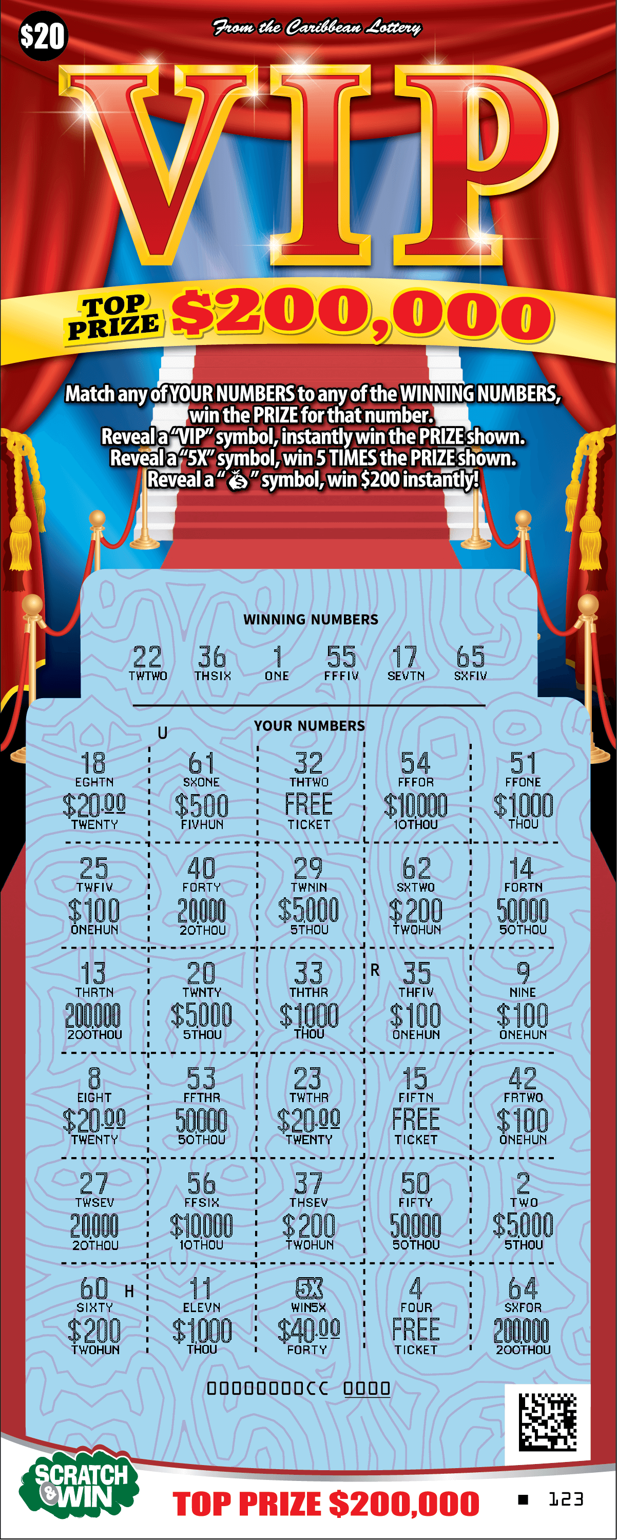 SCRATCH & WIN | The Barbados Lottery